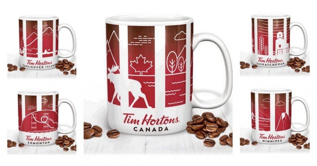 Tim Hortons New Traveller Collection Mugs Available Now!