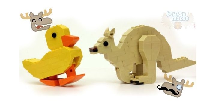 Build a Free Mini Lego Kangaroo @ LEGO Store Canada