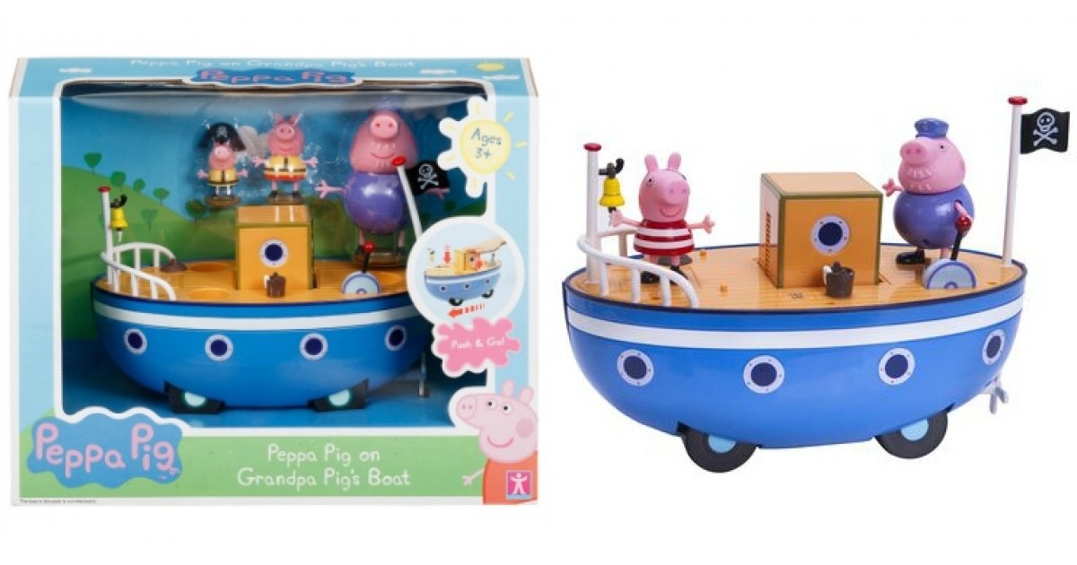 Peppa Pig Grandpa Pig's Toy Boat $20 @ Walmart.ca