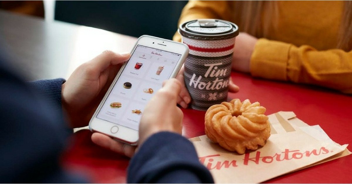 $10 Tim Hortons Mobile App Credit for $5